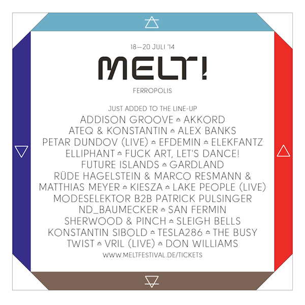 Melt! Festival line-up almost complete - Global Publicity
